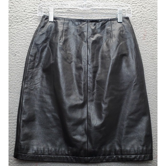 Maxima | Skirts | Maxima Wilsons Pencil Skirt Womens 4 Black Leather ...